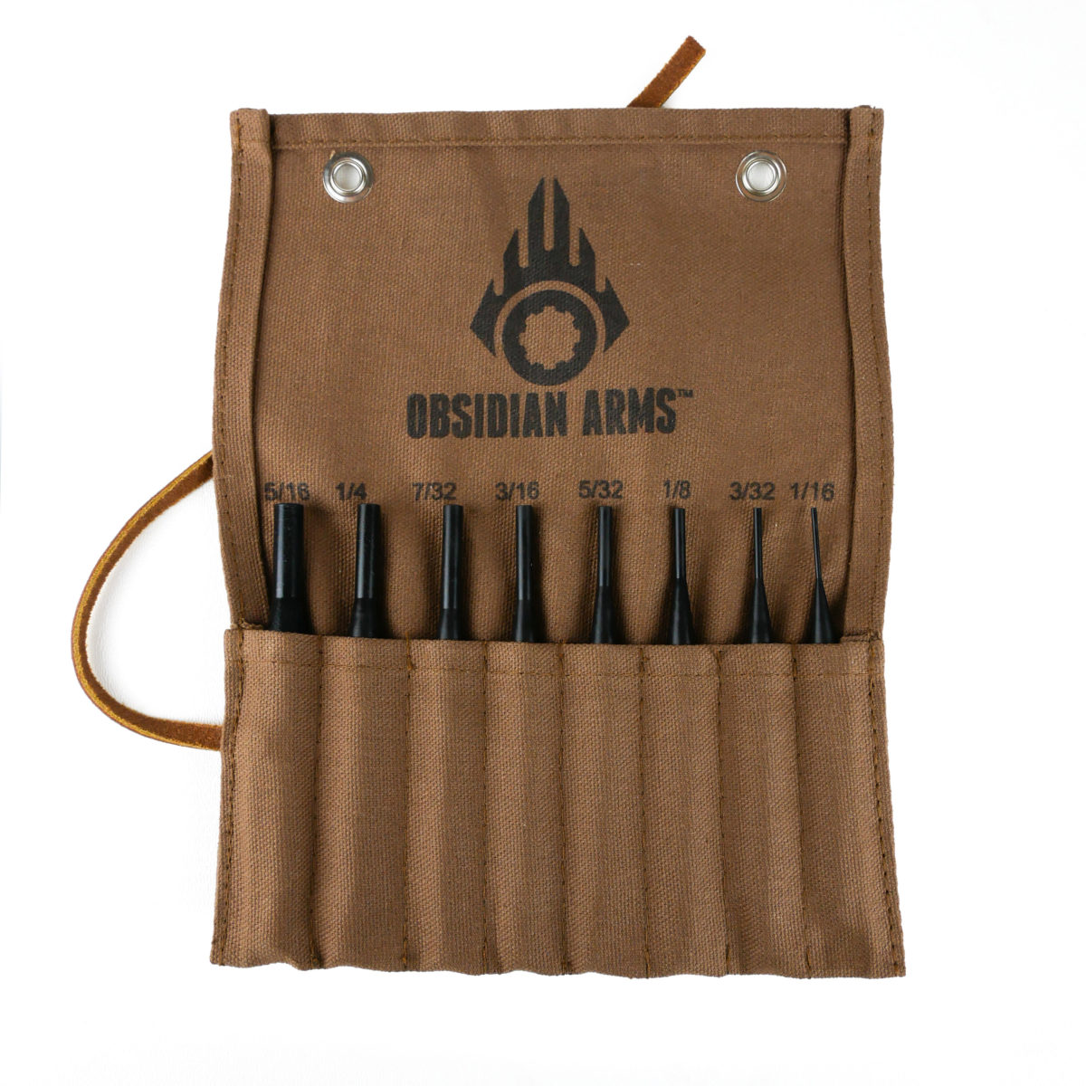 Complete AR-15 Armorers Punch Set 12 Piece - Obsidian Arms